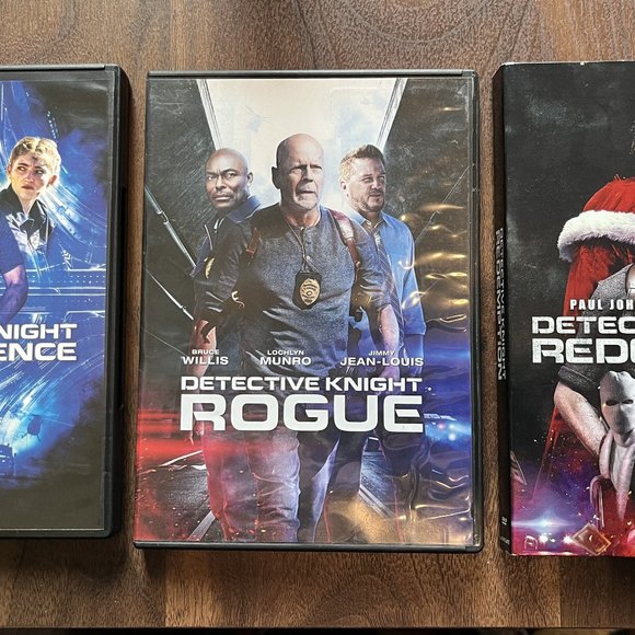 Media | Detective Knight Trilogy Dvds | Poshmark